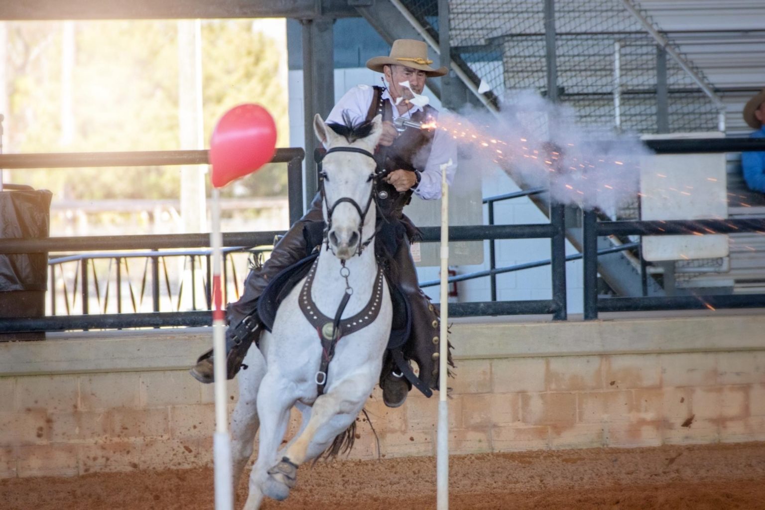 Cowboy Mounted Shooting Event | Visit Clay County