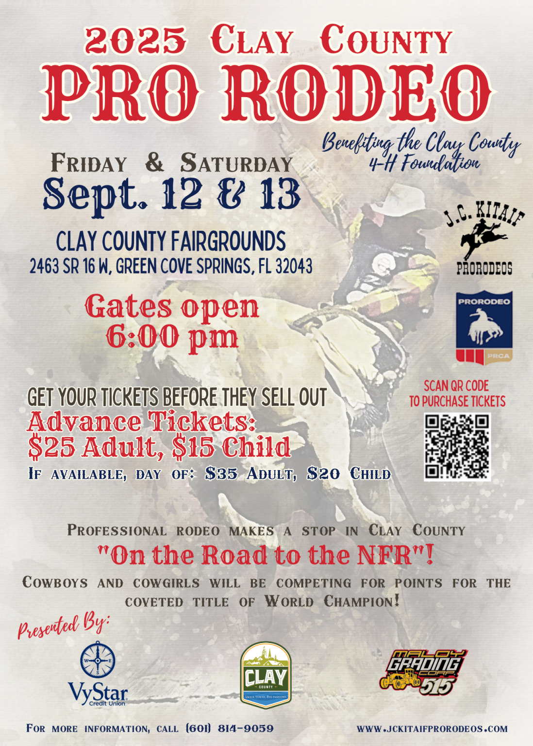 2025 Clay County 4H PRCA Rodeo - Clay County